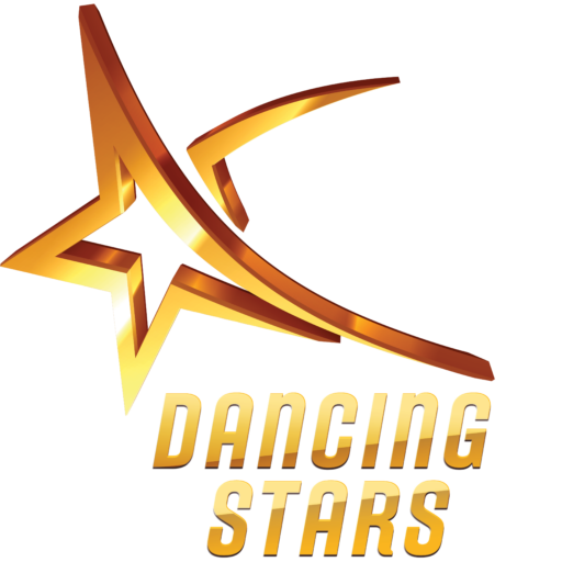 Dancing Stars Logo Elegant, Playful, Dance For Little Ones Logo Design
